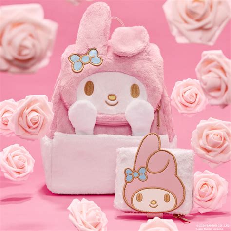 My Melody Plush Bifold Wallet Sanrio
