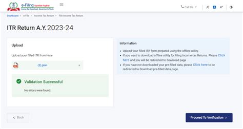 How To Download Pre Filled Json And File Itr Using Json File On The New