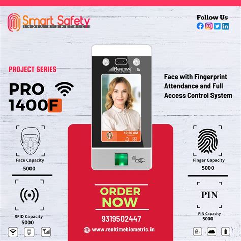 Smart Safety Power Of Realtime Biometrics On Linkedin Proseries1400f Biometricattendance