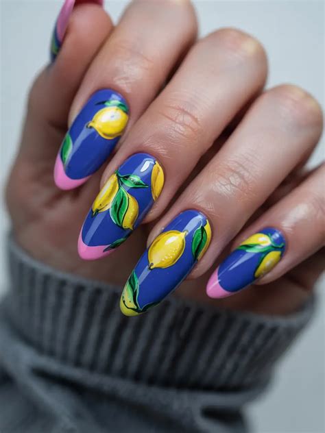 Summer Nail Inspo 2025 Easy Almond Square Gel French Tips Colorful