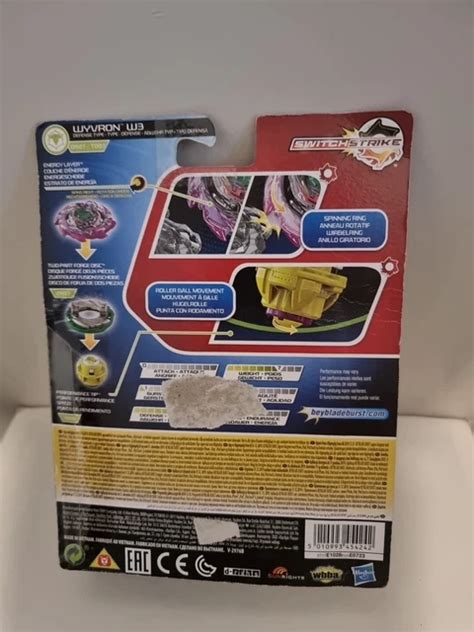 Toupie Beyblade Burst Evolution Wyvron W3 Hasbro Neuf Eur 37 00