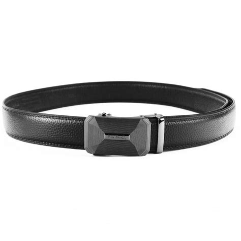 Pierre Cardin 555 HY08 Pasek Meski Skorzany Czarny Automatyczny Sklep