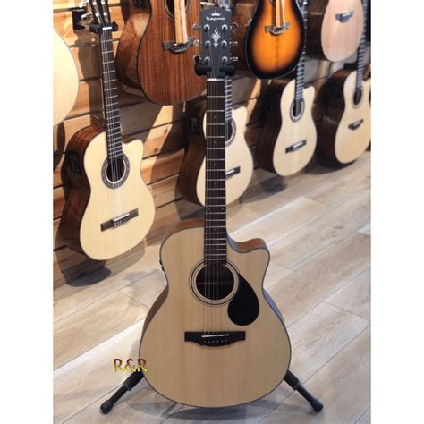 Kepma EACE Transacoustic Guitar With Free Capo , String Sets And Kepma ...