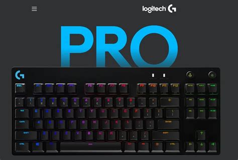Logitech G Pro Mechanical Gaming Keyboard Black Usb Cyber Eshop