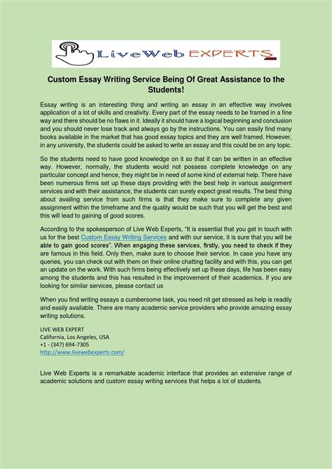 Expository Essay Custom Essay Writing Service