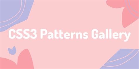 Algae Css3 Patterns Gallery