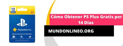 C Mo Obtener Ps Plus Gratis Por D As