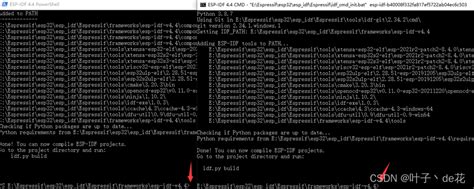 ESP esp idf环境搭建 espidf选择芯片 CSDN博客