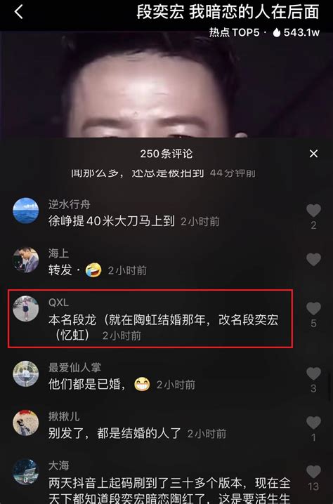 网曝段奕宏为爱改名寓意“段忆虹”，他大方承认曾暗恋陶虹 搜狐大视野 搜狐新闻