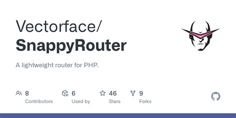 Github Vectorfacesnappyrouter A Lightweight Router For Php