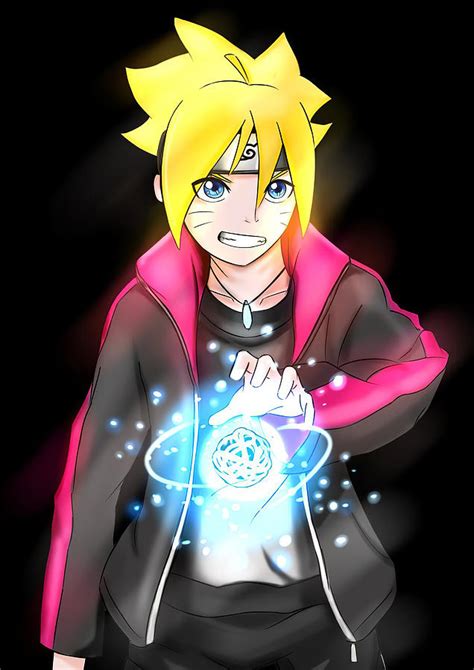 Uzimaki Boruto Rasengan Digital Art By Nguyen Hai Fine Art America