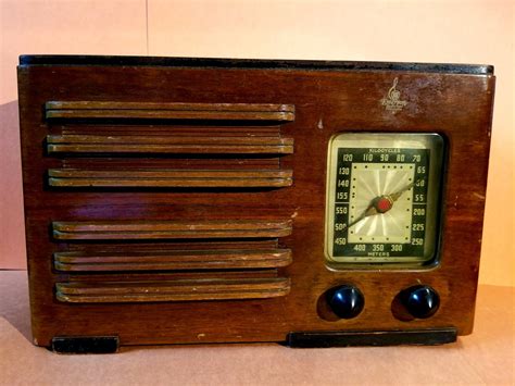 Emerson Tabletop AM Radio Working DQ 334 1940 Wood Ingraham Etsy UK