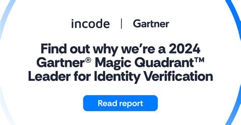 Incode On Linkedin Gartner Magic Quadrant Incode