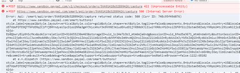 Error On Capture Sandbox Paypal Smart Buttons Complianceviolation