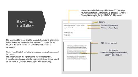 PowerApps And Azure SQL Server Blob Storage PPT