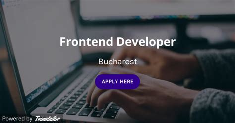 Frontend Developer Infotree Global Solutions Trif Razvan