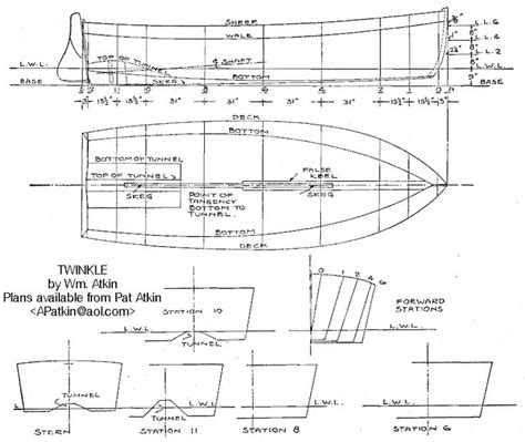 Tunnel Hull Boat Plans Planos