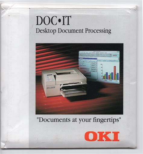 Oki Doc It Desktop Document Processing 35 Demo Disk Oki Free