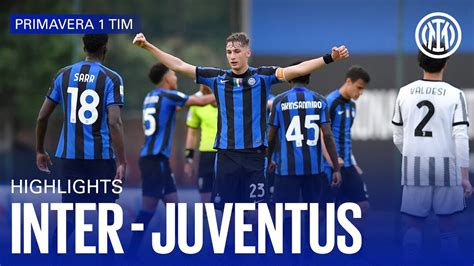 Inter 1 0 Juventus U19 Highlights Campionato Primavera 1 Tim 2223