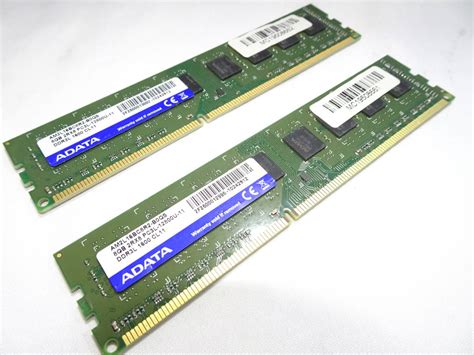 Adata デスクトップpc用 メモリー Ddr3l 1600 Pc3l 12800u 両面チップ 1枚8gb×2枚組 合計16gb 動作検証