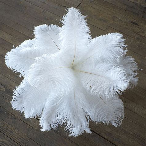 Ostrich Eiffel Tower Centerpiece White Wclear Vase Ostrich Drabs