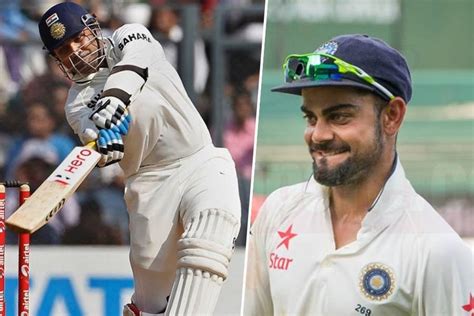 Kohli හිටපු ඉන්දීය සුපිරි පිතිකරුවා පසු කරයි