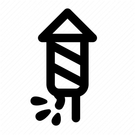 Birthday Party Christmas Celebration Firework Explosion Icon