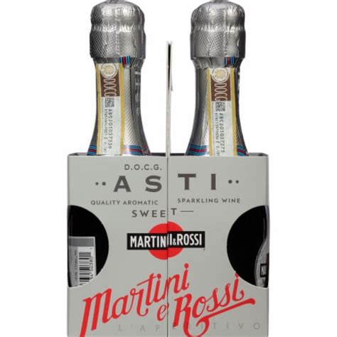 Martini And Rossi® Asti Sparkling Wine 4 Bottles 187 Ml Kroger