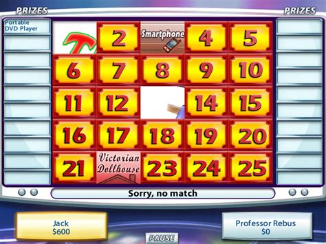 Concentration A Casual Adaptation Of A Classic Game Show You Found A Secret Area