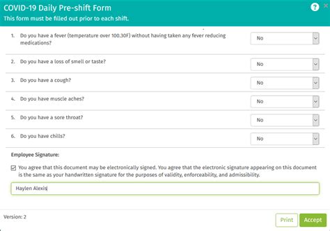 Daily Forms Crunchtime Support Services