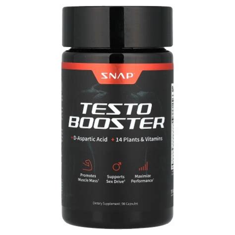 Snap Supplements Testo Booster 90 Capsules 90 Count Kroger