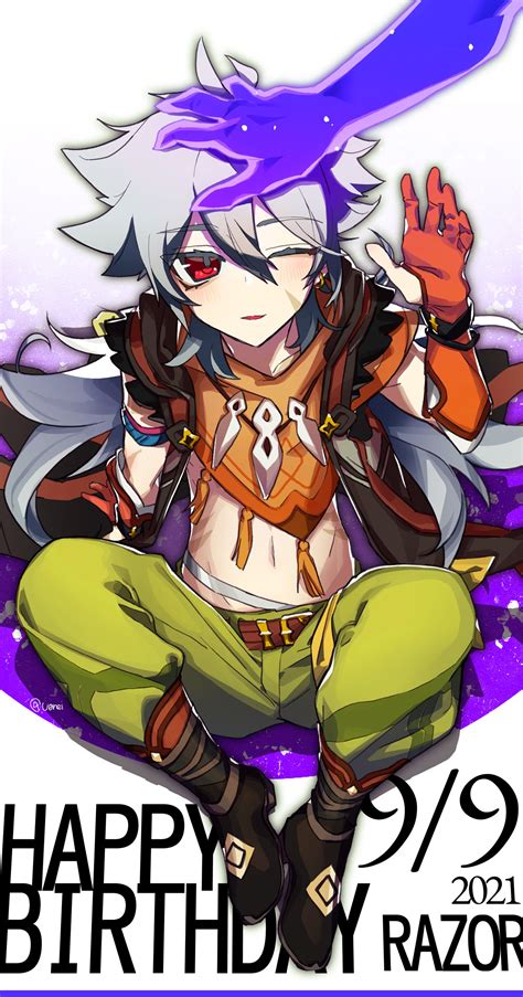 Razor Genshin Impact Drawn By U0rei Danbooru