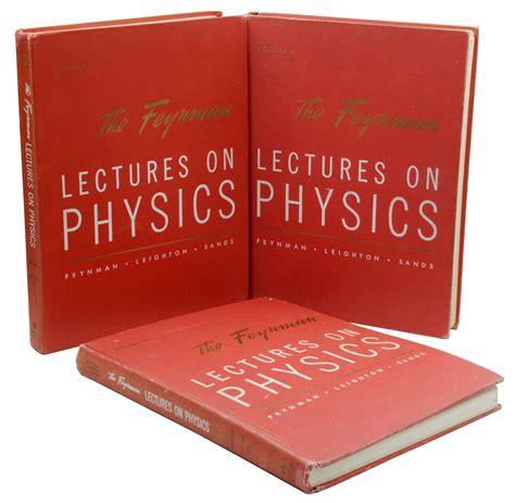 The Feynman Lectures On Physics Richard Feynman Robert B Leighton