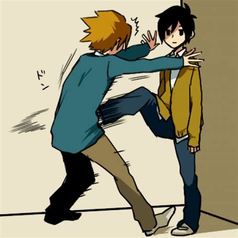 Anime Pressed Against Wall Horimiya Anime Poses Anime