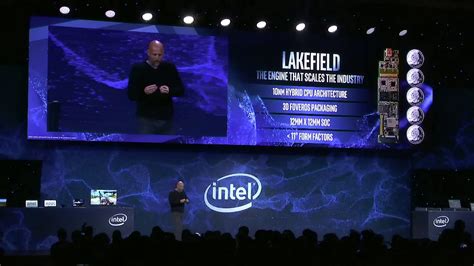 Intel Lakefield Cpu Combines Fast And Economical Cores