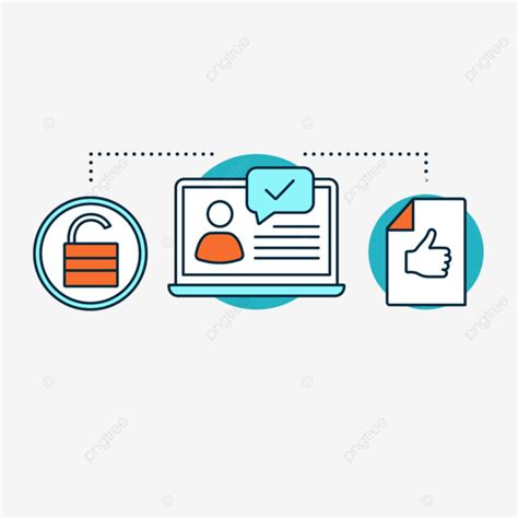 job application verification concept icon illustration notion