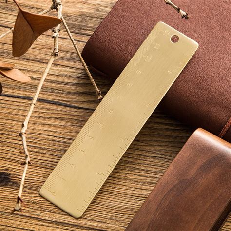 Vintage Brass Ruler Triangle Ruler Protractor Scho Grandado