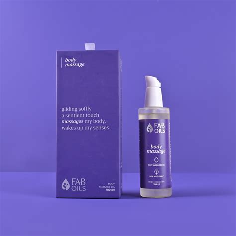 Body Massage Oil Vegan Body Oil Fab Oils