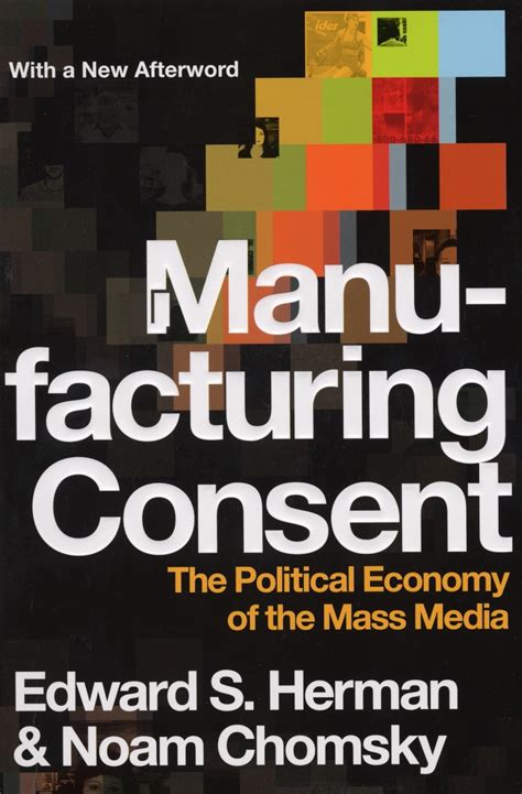Manufacturing Consent By Noam Chomsky Penguin Books Australia