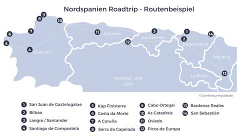 Nordspanien Roadtrip Route Highlights Reisetipps Join The Sunny Side