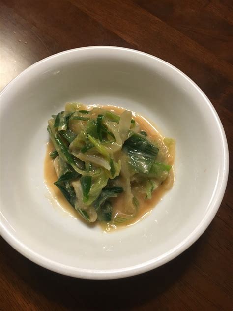 ネギのぬた和え By 輝くもりちゃん 【クックパッド】 簡単おいしいみんなのレシピが394万品