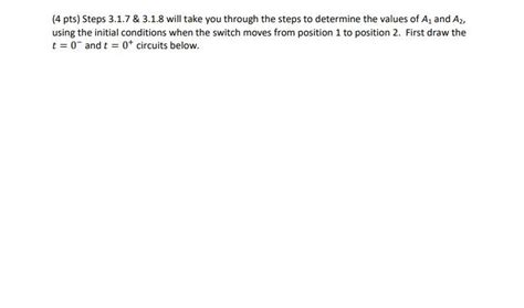 Solved This Second Order RLC Circuit Represents A Chegg Com