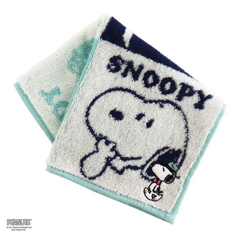 スヌーピー タオルハンカチ スヌーピー＆オラフ＆アンディ グリーン 【peanuts】 ブランドスヌーピーレディースタオルハンカチ