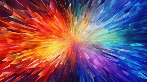 Colors Geometric Data Background Stock Illustration Illustration Of