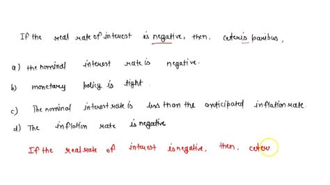 Solved Interest Rates Adjusted For The Effects Of Inflation A And Inflation Are Nominal