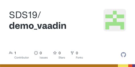 Github Sds19demovaadin
