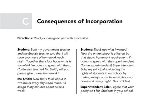 Handout C Consequences Of Incorporation Bill Of Rights Institute