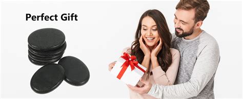 Ciieeo 3pcs Body Massage Hot Rocks Hot Stones On Back Round Hot Stones Hot Stone