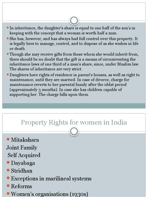 Property Rights Pdf Inheritance Sunni Islam