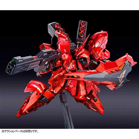 【写真 5 9枚】（c）創通・サンライズ 機動戦士ガンダム 逆襲のシャア：“真紅に煌めく”rg サザビー スペシャルコーティングのガンプラ